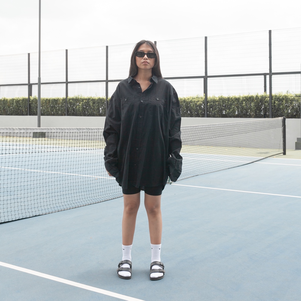 Thrifted Oversized Shirt | Shopee Malaysia