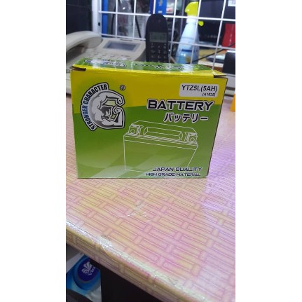 BATERI MOTOR HONDA EX5 / SCOOTER YTZ5 / LTZ5 (STRONGER) | Shopee Malaysia