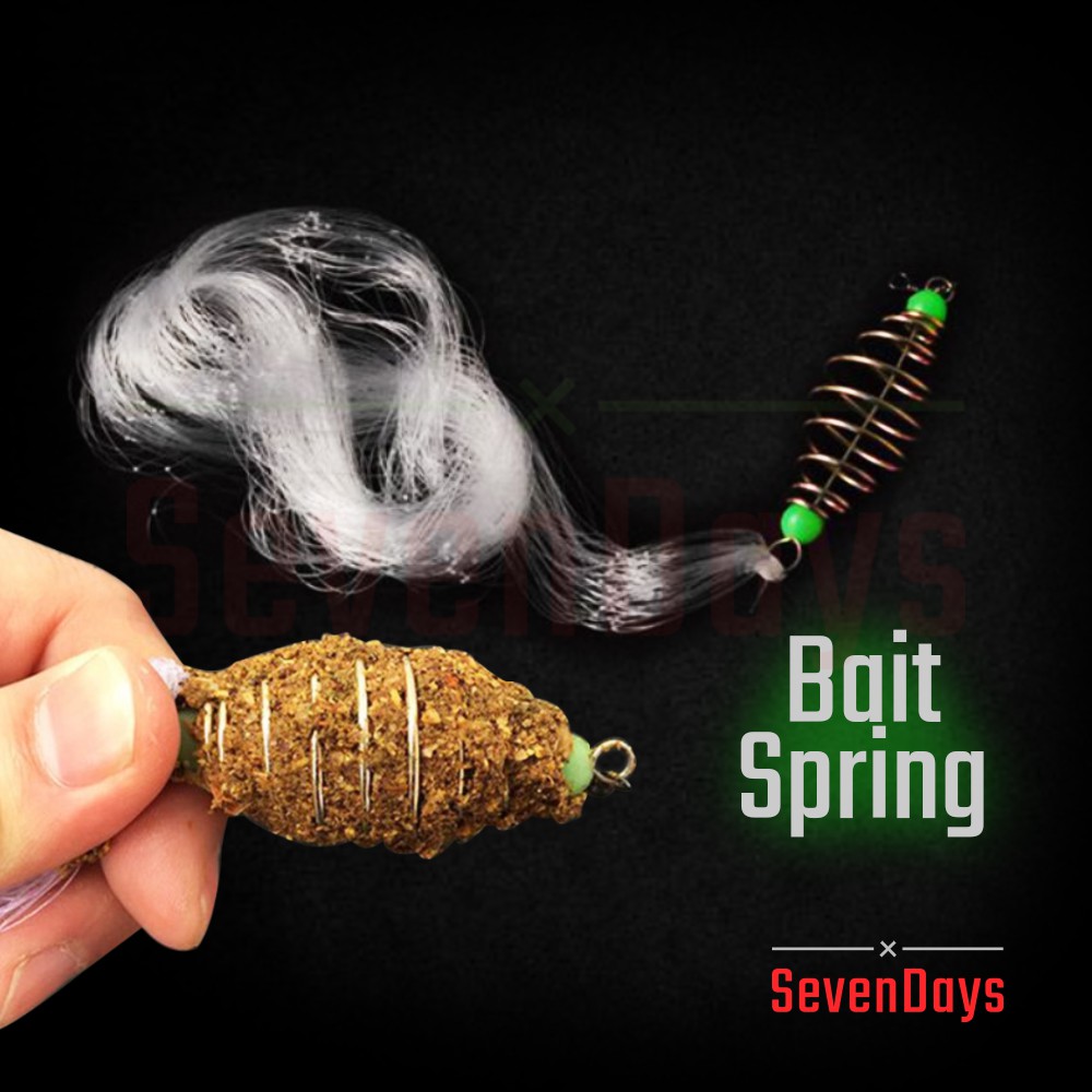 Bait Spring Bomb Net Bottom Fishing River Trap Jaring Perangkap Talapia ...