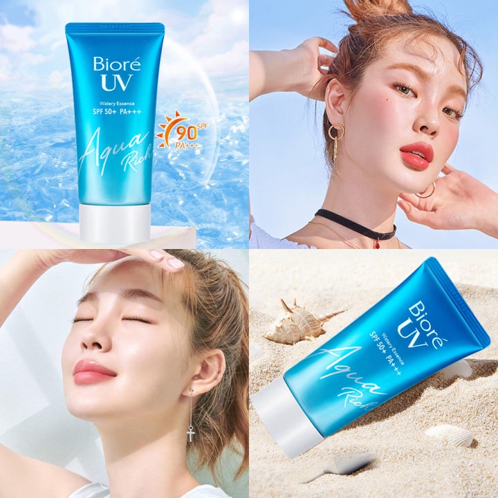 Biore UV Sunscreen cream SPF 50+ for Face cream Body Whaterproof ...