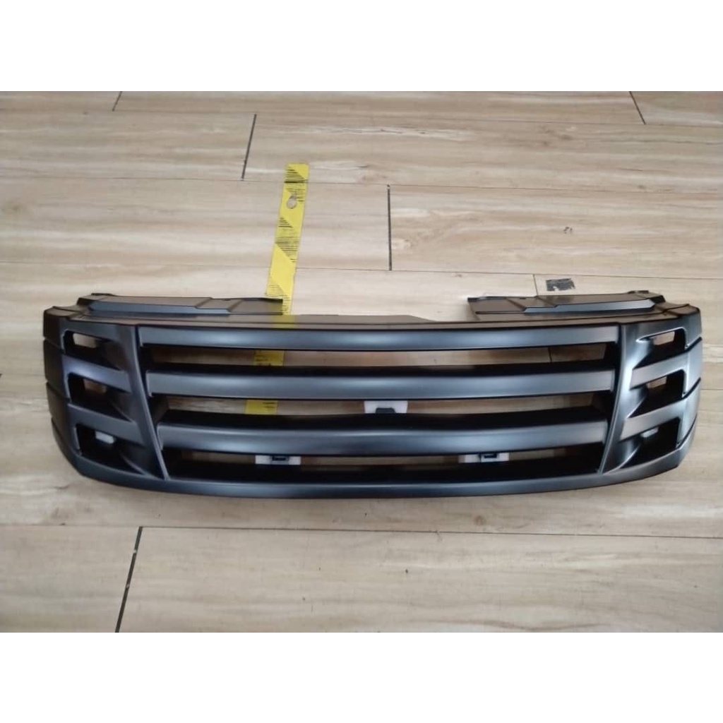 Isuzu Dmax 13 Front Grill Black | Shopee Malaysia