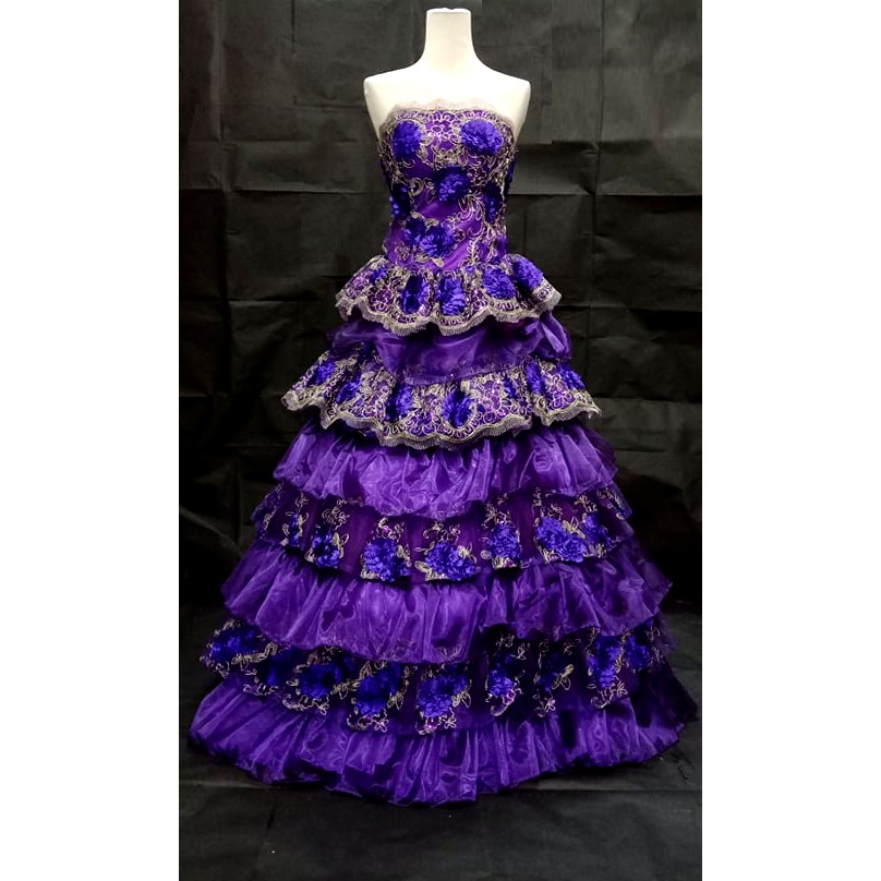 (Free Shipping) Wedding Dress StageDress Photo Shooting Dress 婚纱摄影 新娘晚装 ...