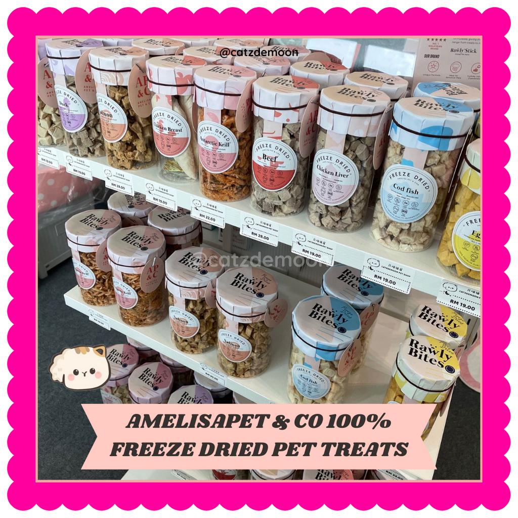 Amelisa Pet & Co. Rawly Bites Freeze Dried Pet Treats (Classic & Mini ...