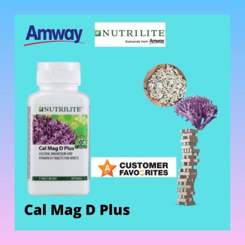 NUTRILITE Cal Mag D Plus (180 Tab) | Shopee Malaysia