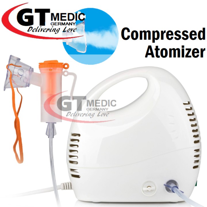 Medical Atomizer Compressor Nebulizer Asthma Inhalator Respirator ...