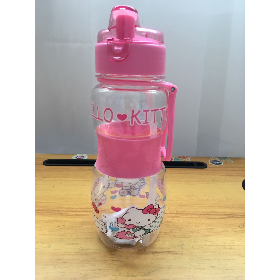600ml Disney Smiggle Water Bottle With Straw |Kids Botol Air Budak Drinking Bottle Home Living ...