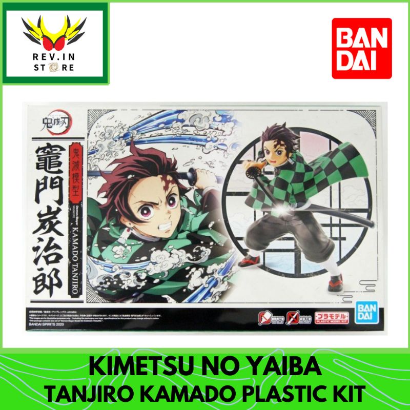 Kimetsu No Yaiba Demon Slayer Tanjiro Kamado Plastic Kit Bandai ...