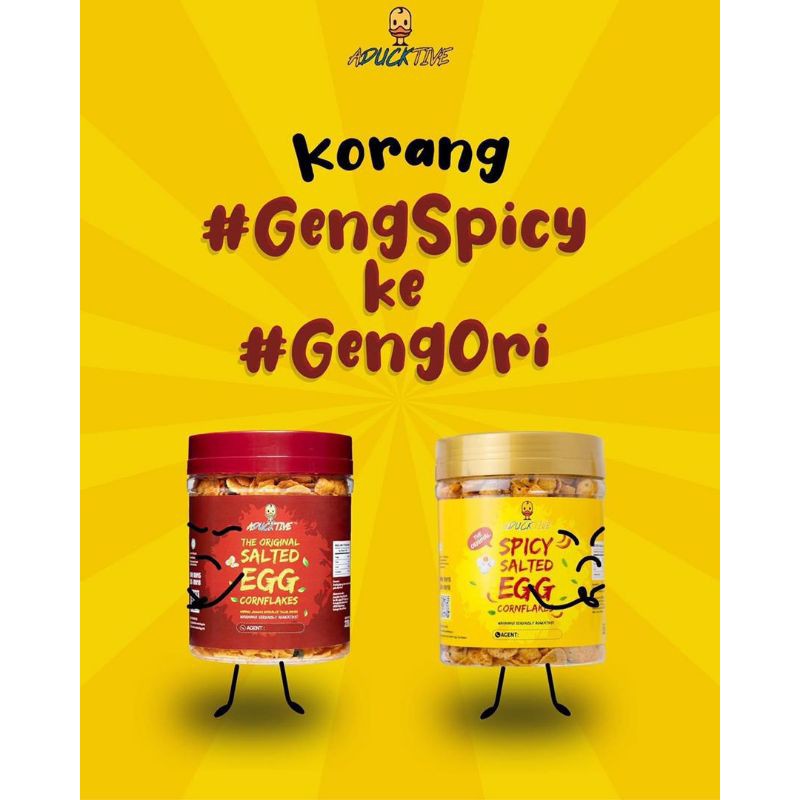 Aducktive Salted Egg Cornflakes 😘 | Shopee Malaysia
