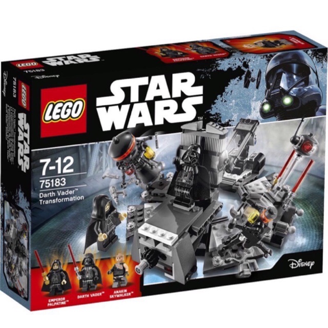 Lego 75183 Star Wars darth Vader transformation | Shopee Malaysia