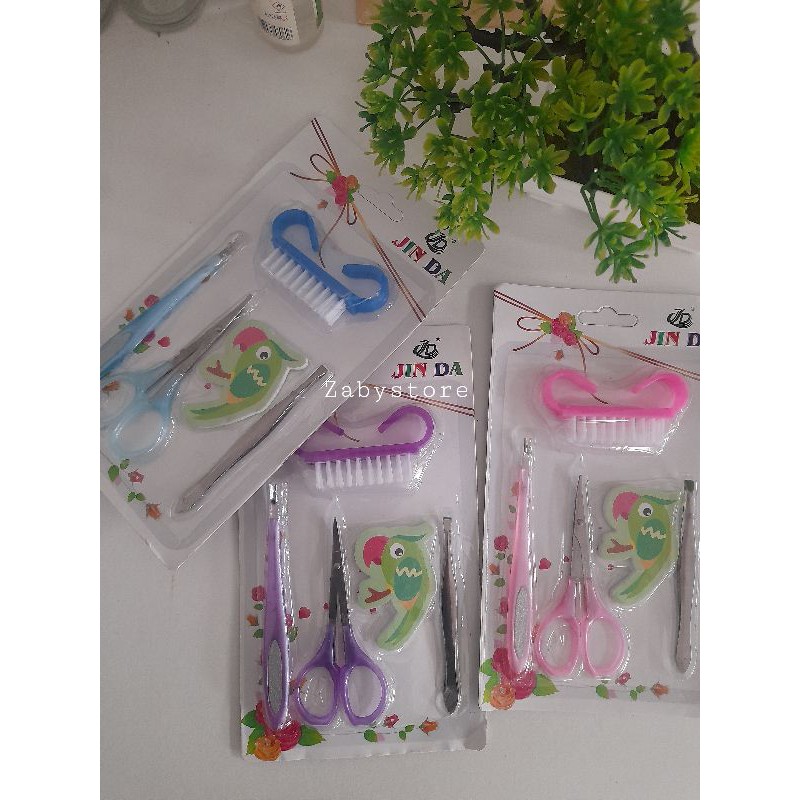 PACKAGE MENICURE PEDICURE nail clipper set meni pedi | Shopee Malaysia