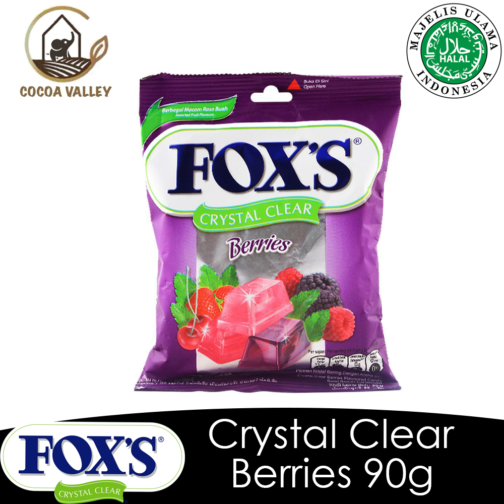 Fox's Crystal Clear Berries Candy 90g (Made in Indonesia) | Shopee Malaysia