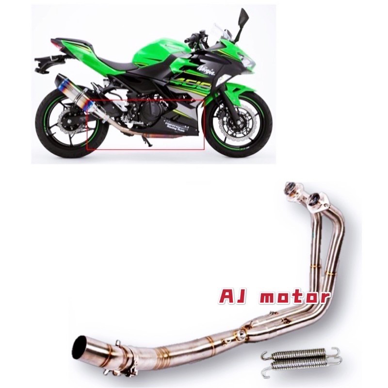 KAWASAKI / MODENAS NINJA250 NINJA400 Z250 2019-2023 RACING EXHAUST PIPE ...