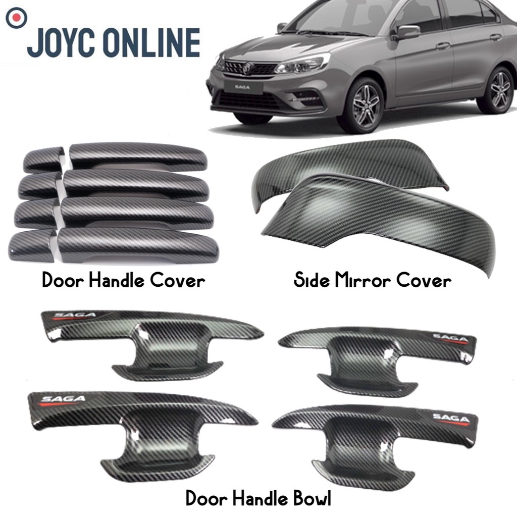 Saga VVT MC2 2016 - 2025 Side Mirror Cover Door Handle Bowl Cover trim ...
