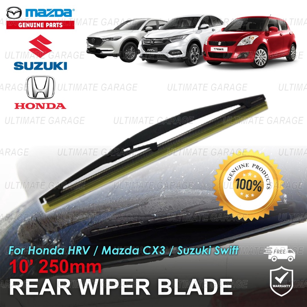 Honda HRV HR-V Mazda CX-3 CX3 Suzuki Swift Rear Wiper Blade Pengelap ...