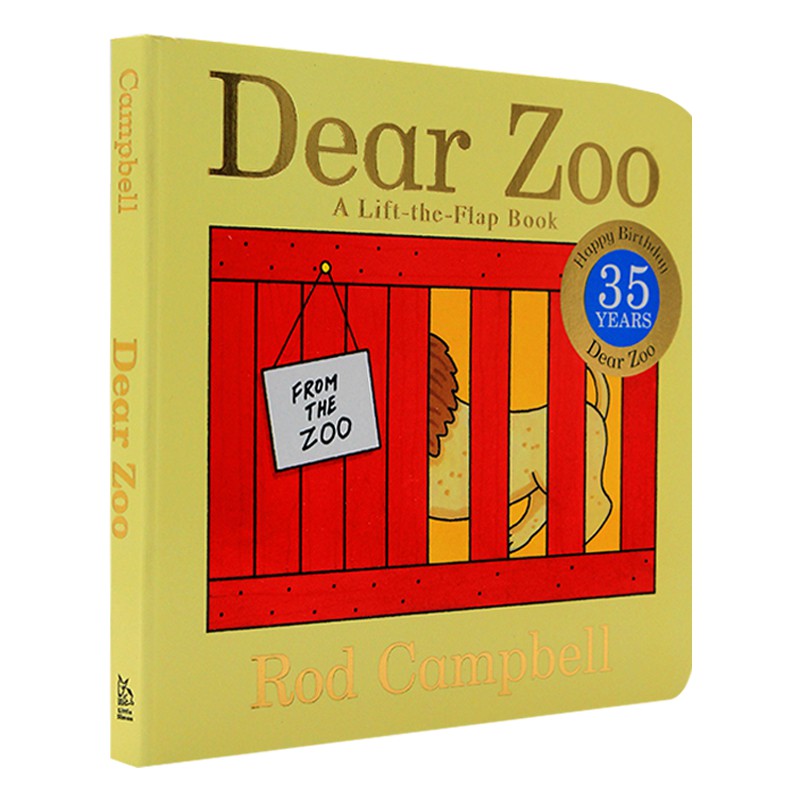 Dear Zoo A Lift-the-Flap Book by Rod Campbell | Shopee Malaysia