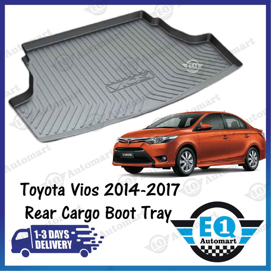 TOYOTA VIOS 2014-2017 Rear Cargo Boot Tray | Shopee Malaysia