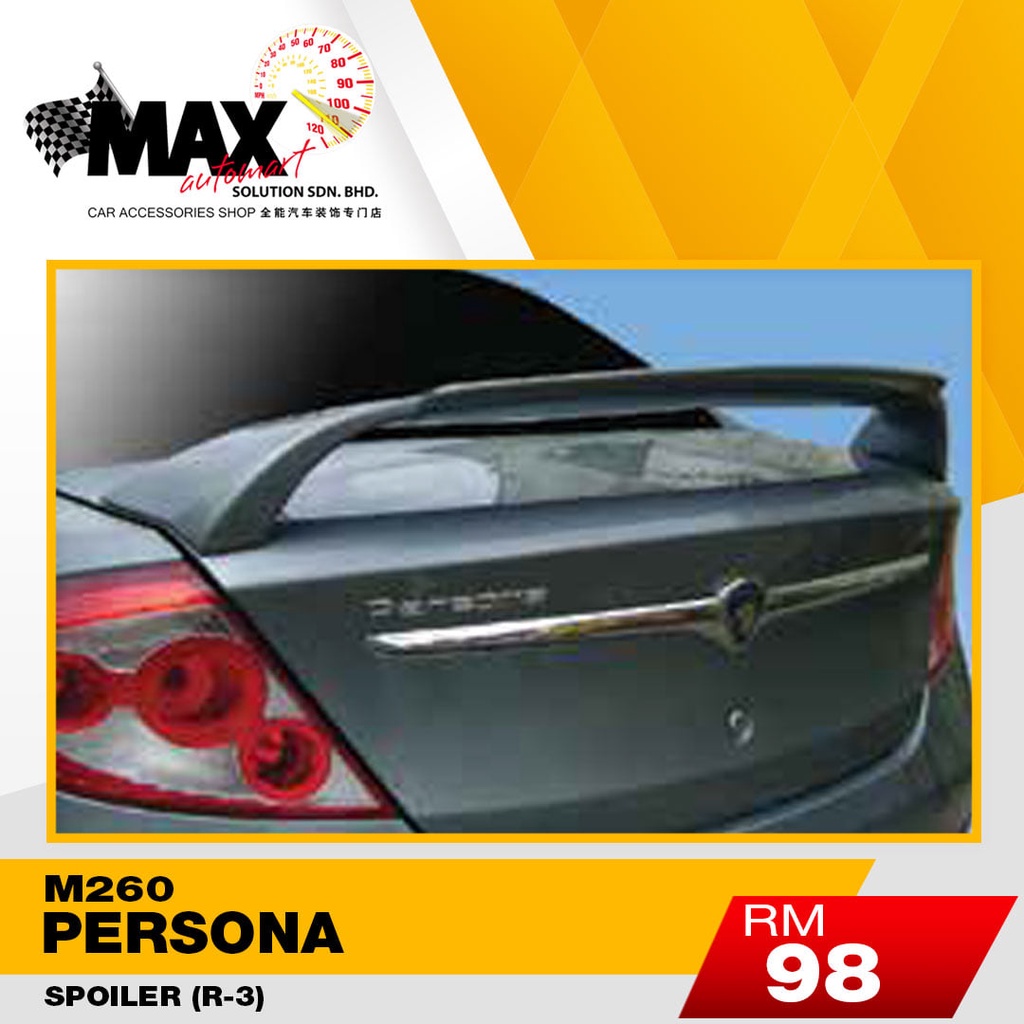PROTON PERSONA M260 R3 SPOILER | Shopee Malaysia