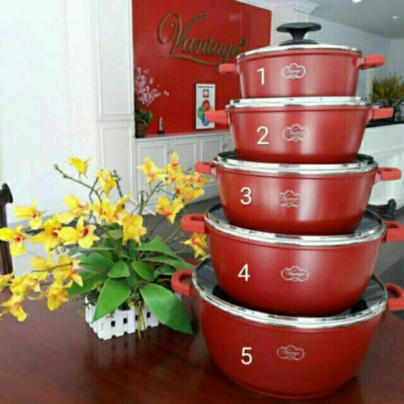 Vantage Cookware Set Combo(20cm-36cm) | Shopee Malaysia