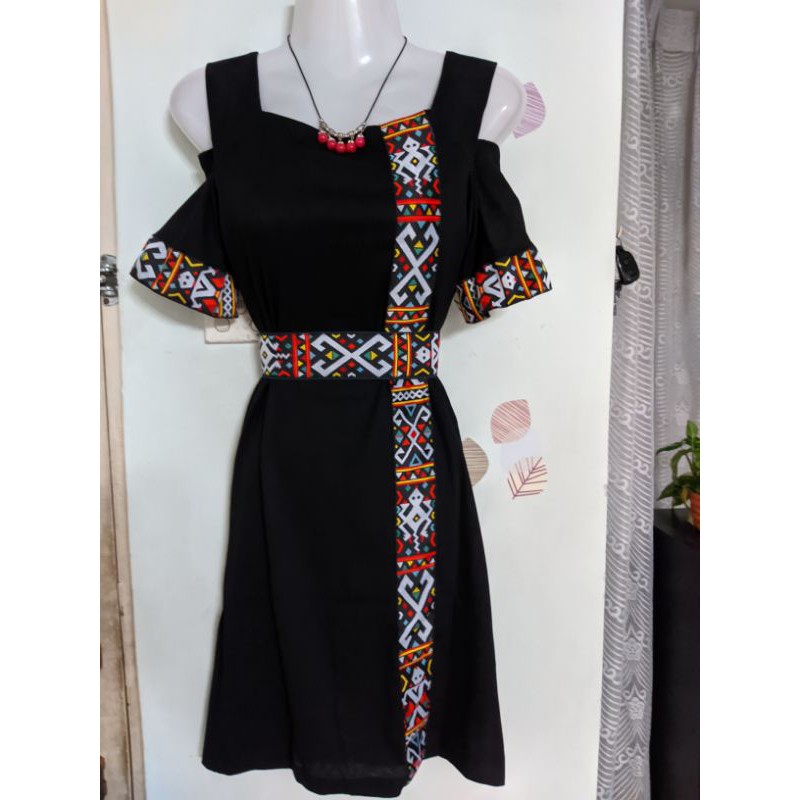 Baju Tradisional Moden Sabah/Dress Rungus corak pinakol | Shopee Malaysia