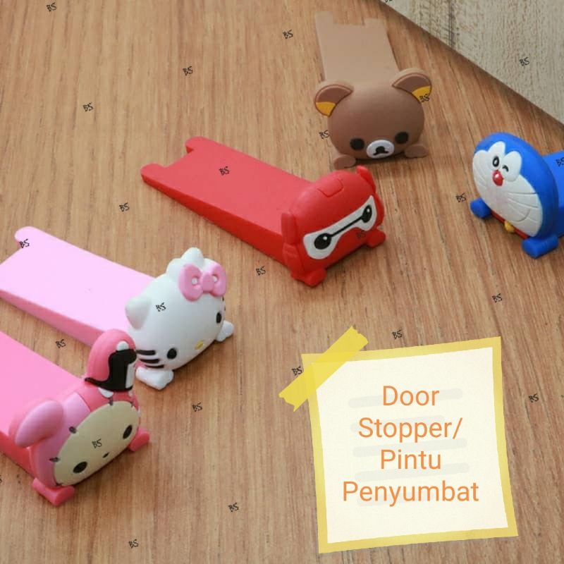 *Ready Stock* Cute Cartoon Door Stopper / Baby Safety Door Stopper ...