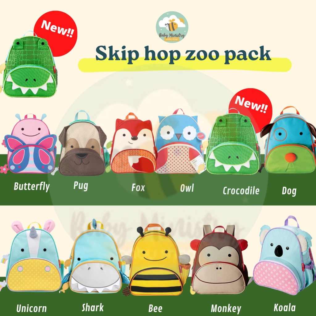 Complete SKIP HOP ZOO PACK!!! /zoo Little Kid Children's Bag/ skiphop ...