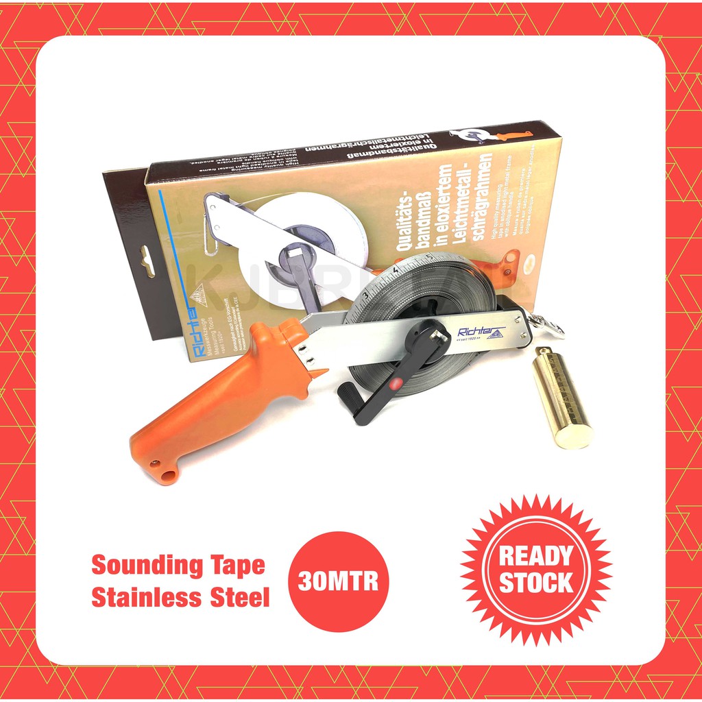 30 Meter Stainless Steel Oil Tank/Sounding Tape-Marine Oil Gauging Tape ...