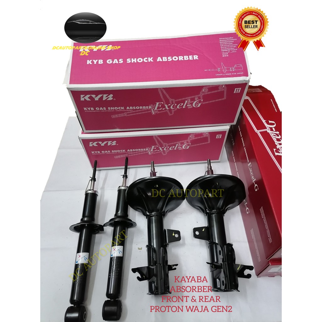 KYB KAYABA PROTON WAJA GEN2 PERSONA FRT RR ABSORBER FRONT & REAR ABS | Shopee Malaysia