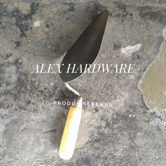 (7") FLYING FISH Brick layer cement trowel: Sudu Simen Trowel Skip ...