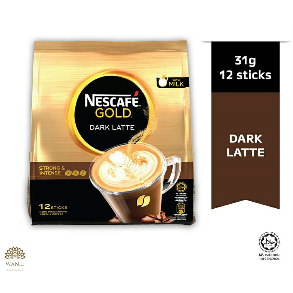 NESCAFÉ Gold Dark Latte 12 X 31g | Shopee Malaysia
