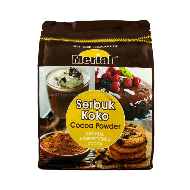 [ Coco Powder ] Meriah Cocoa Powder (Serbuk Koko) 可可粉 | Shopee Malaysia
