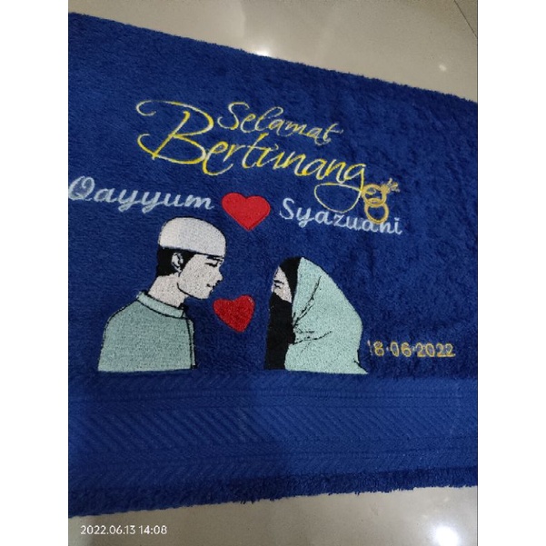 Tuala Sulam/ Tuala Hantaran for Tunang/Wedding/nikah | Shopee Malaysia