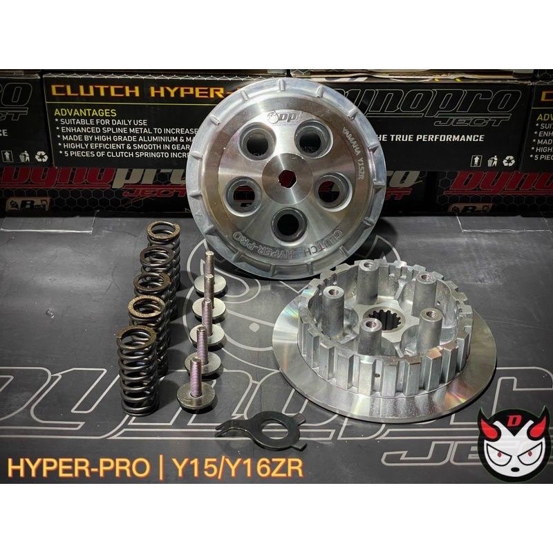Dynopro‼️JECT RACING HYPER CLUTCH PRO YAMAHA LC135 4S/5S/Y15ZR/Y16ZR HONDA RS150/RS-X150 ...