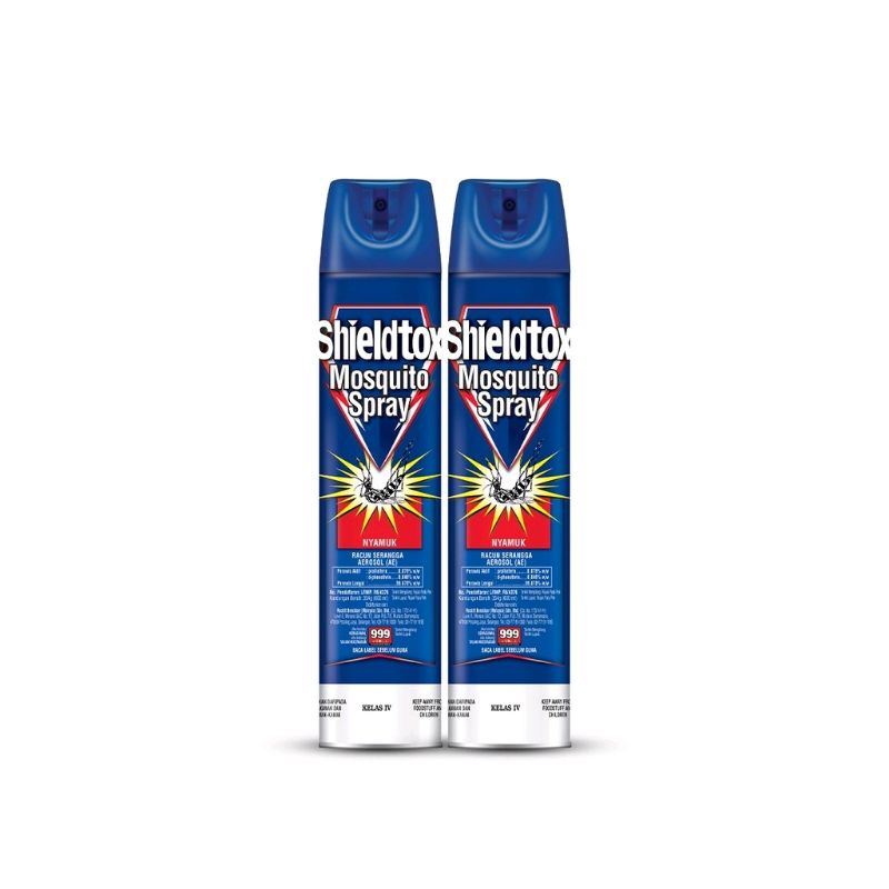 Shieldtox Mosquito Spray (600ml x 2) | Shopee Malaysia