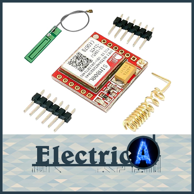 SIM800L GPRS GSM Tracking Module with Antenna & SIM Slot For Arduino ...