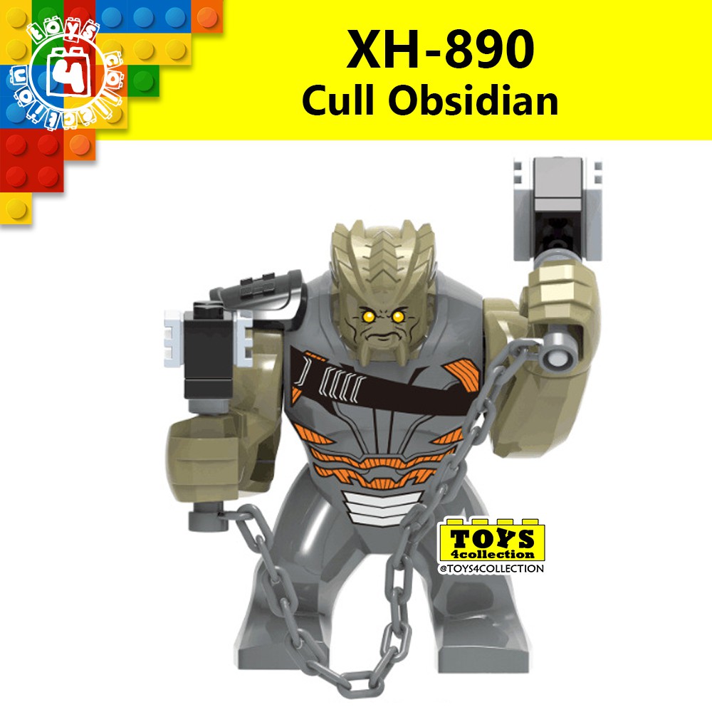 XINH 890 Cull Obsidian Dwarfs Big Fig Minifigures Block Compatible ...