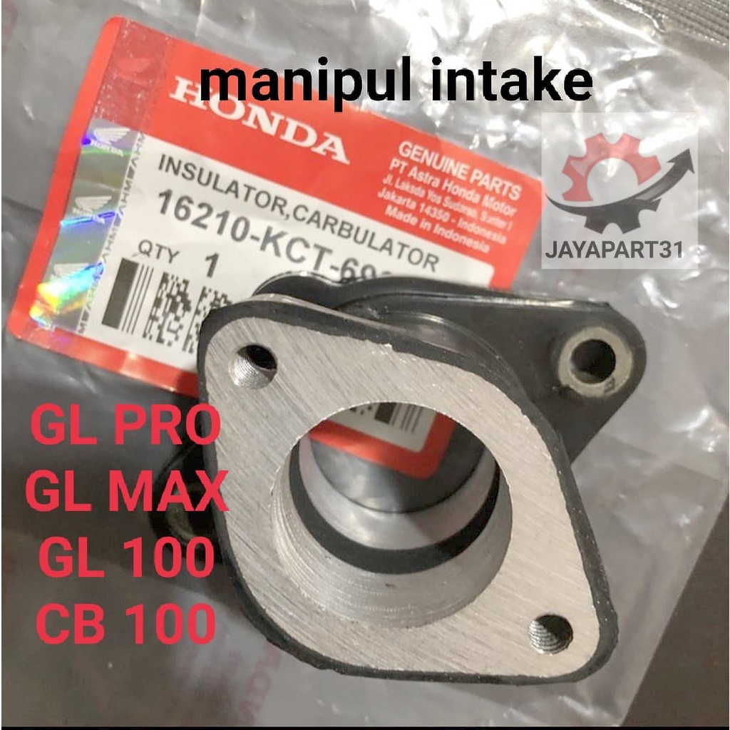 Intake manifold gl pro gl.max gl 100 CB 100 original HONDA quality ...