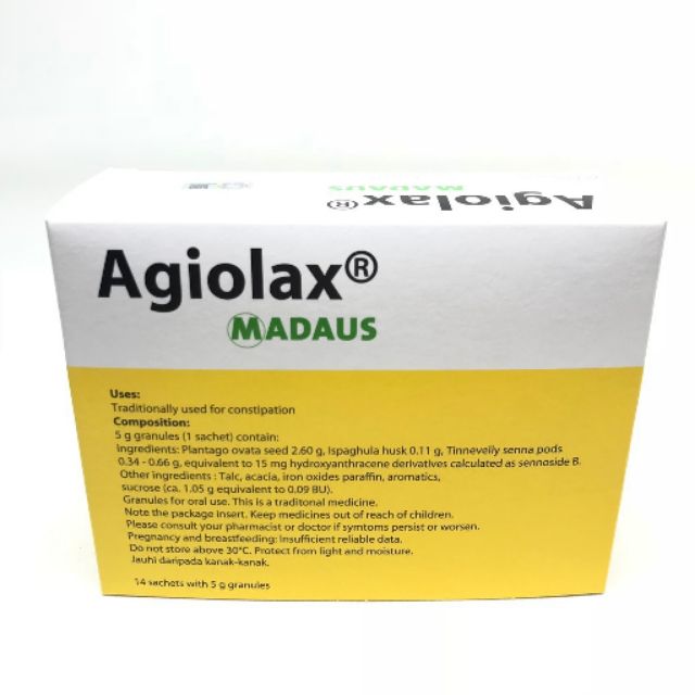 Agiolax Madaus Sachet 14'S | Shopee Malaysia