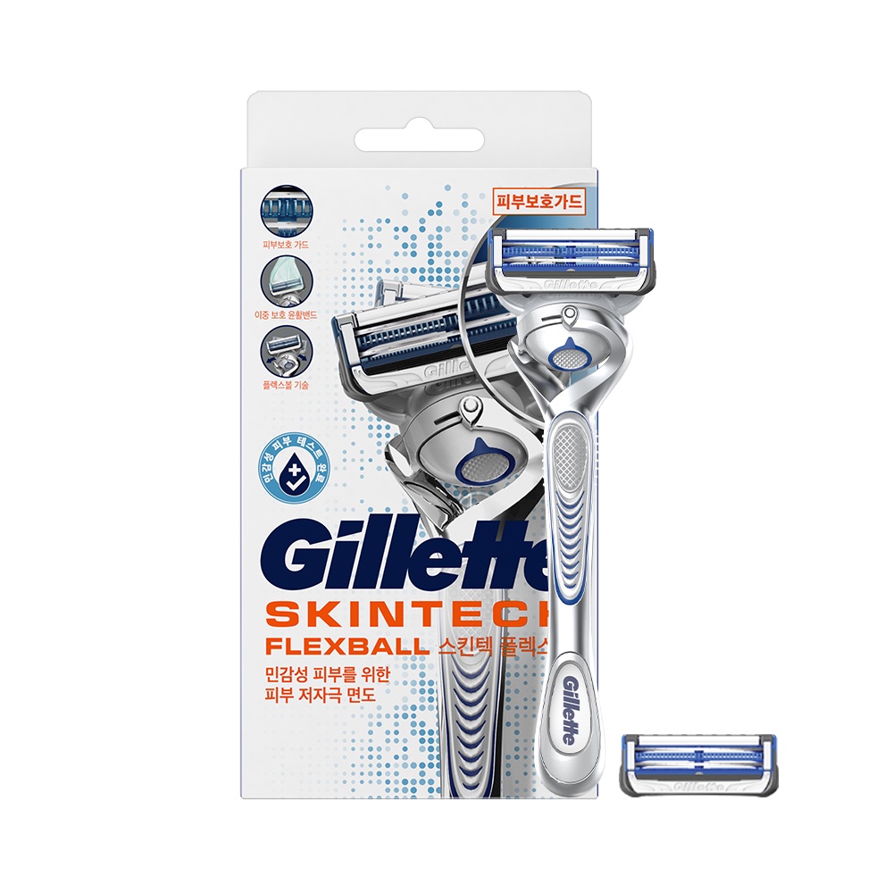 Gillette Razor Set Collection (Handle + Refill) , Proshield Power ...