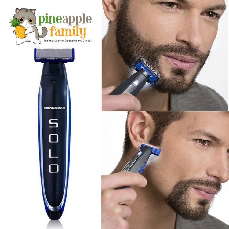 2019 Hot TV Micro Touch Solo Rechargeable Men's Smart Razor Shaver Hair ...