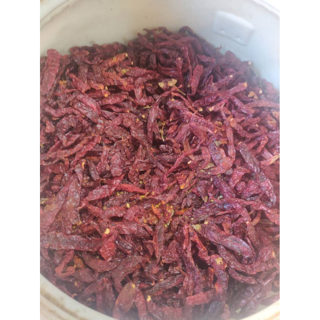Dry Chili / Cili Kering / Cabai Kering / 500gm / 1kg / 2kg | Shopee ...