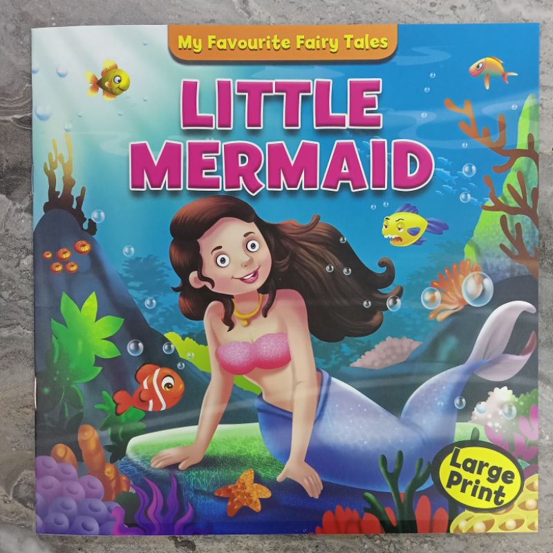 LITTLE MERMAID (MY FAVOURITE FAIRY TALES) | Shopee Malaysia