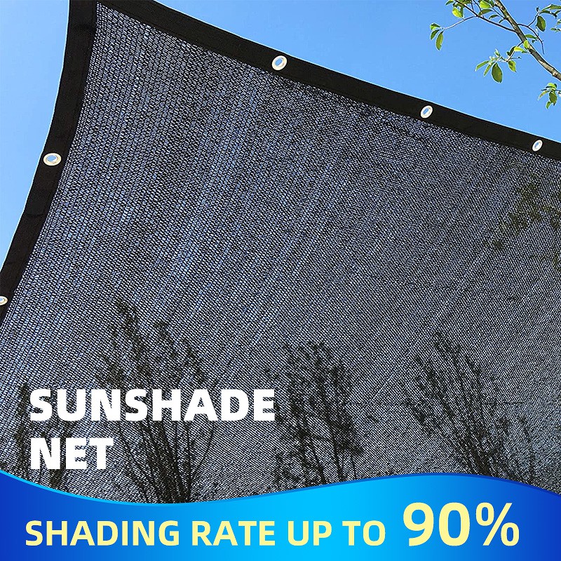 Shade Sail Garden Sun Shade Net Car Cover Sun Shade Net Outdoor Anti-UV Awnings Sun Shelter ...