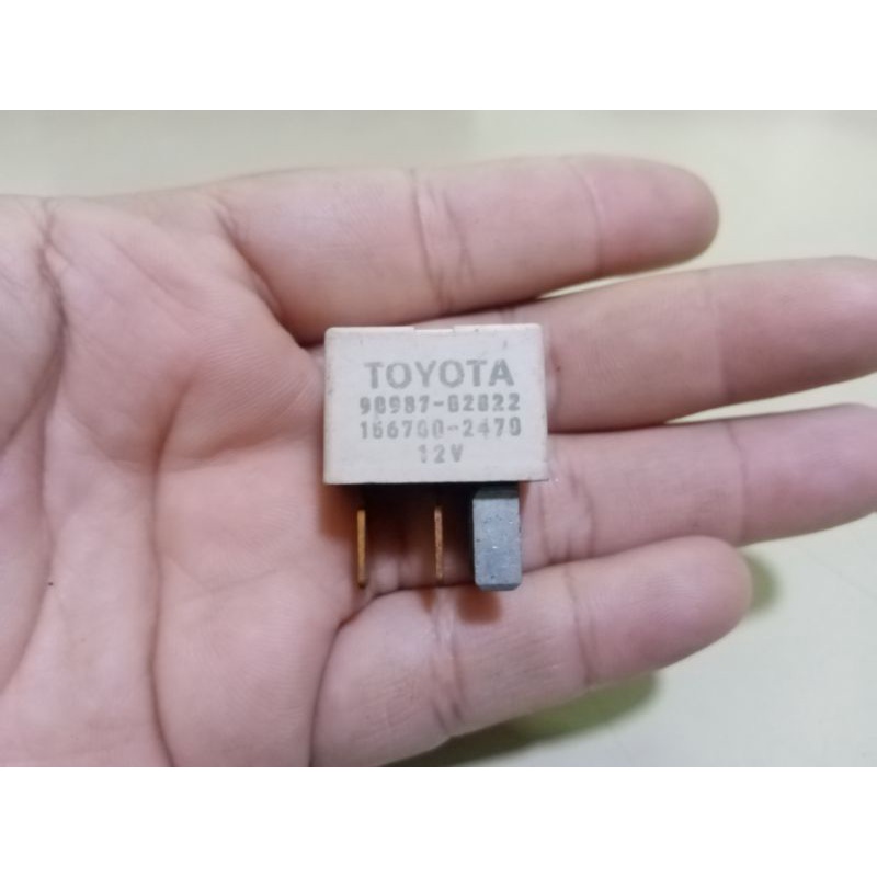 TOYOTA DENSO RELAY RELAY DENSO 90987-02022 4 Pin 12v Used Japan ...