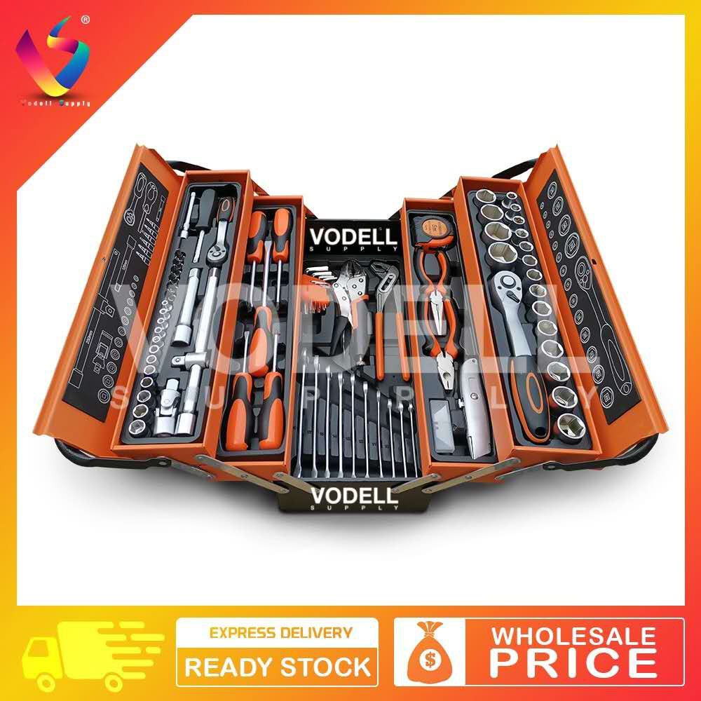 61pcs Combination Socket Wrench Ratchet Spanner Tools Set Box Power Tool Car Motor Spark Plug ...