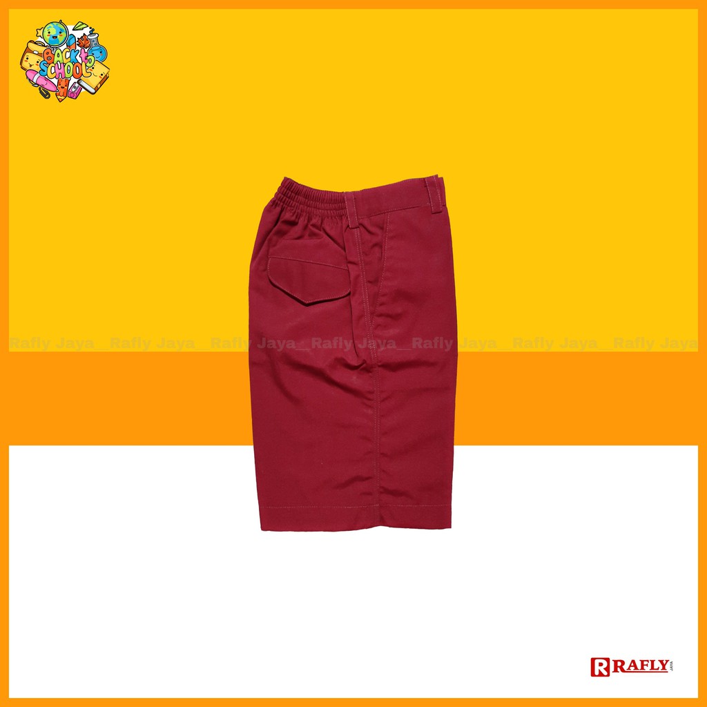 MERAH Elementary School Uniform - Short Red Elementary School Pants ...