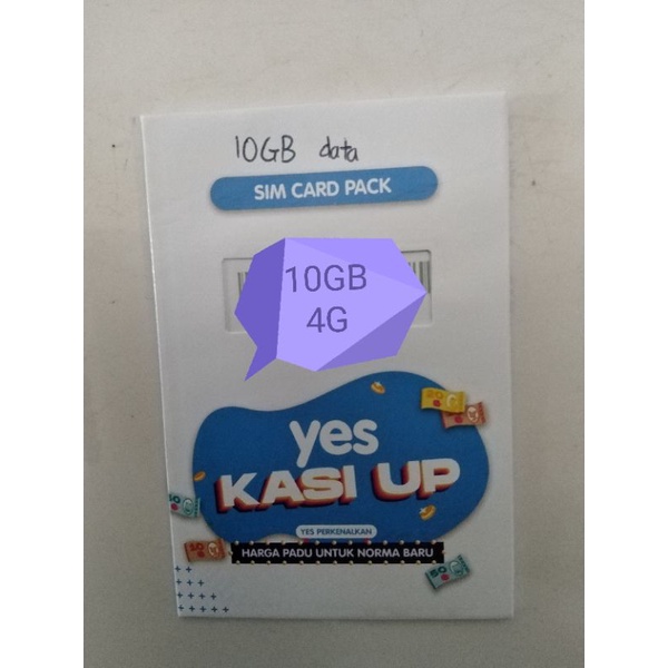 YES Sim Card - - Sim Card Pack | Shopee Malaysia