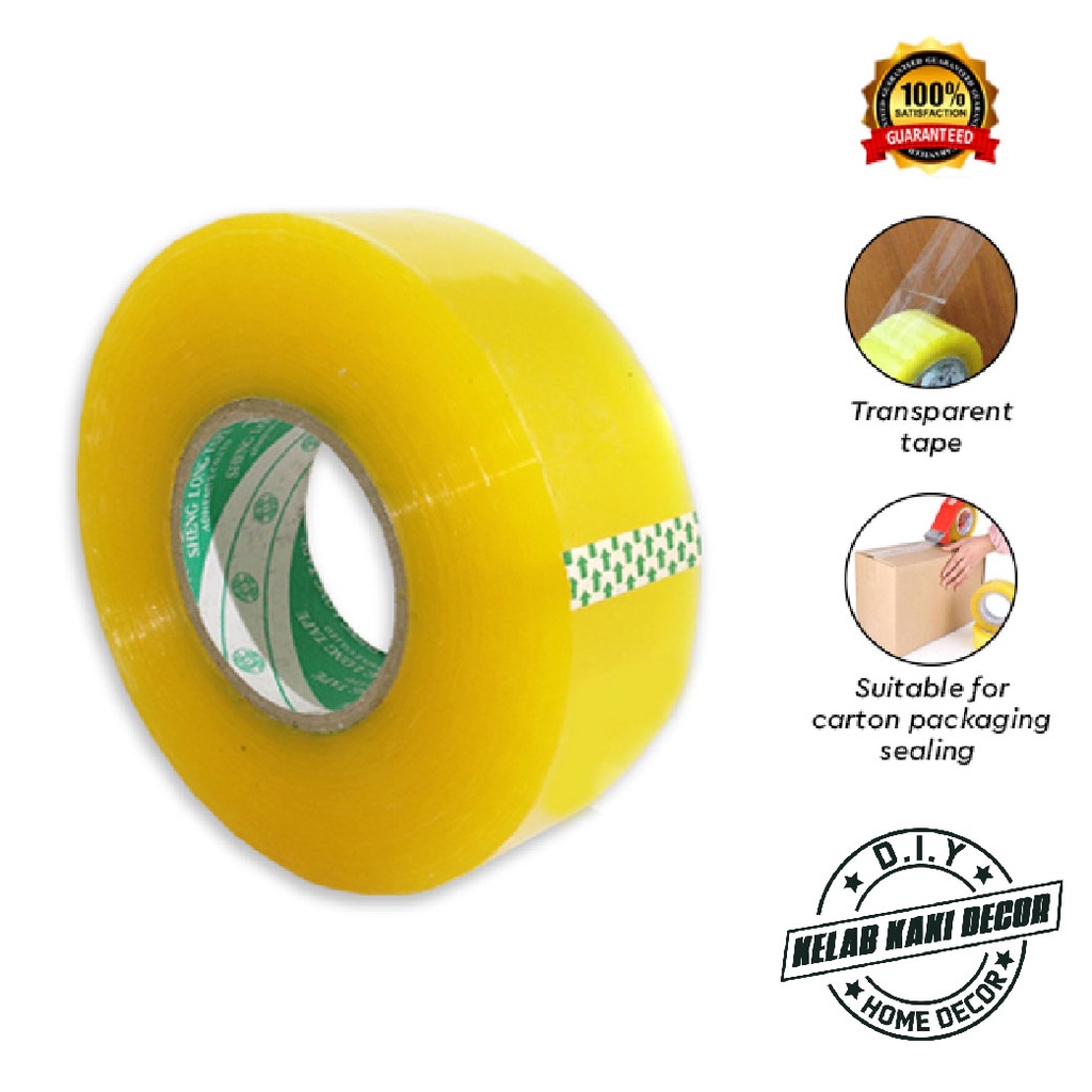 OPP Tape 45mm X 350m High Quality VALOOBUY [Ready Stock] | Shopee Malaysia