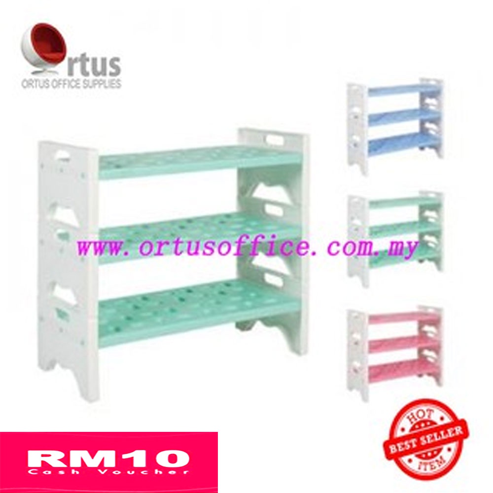 Plastic Shoe Rack 3 Layer / Shoe Cabinet / Shoe Organiser / Plastic ...