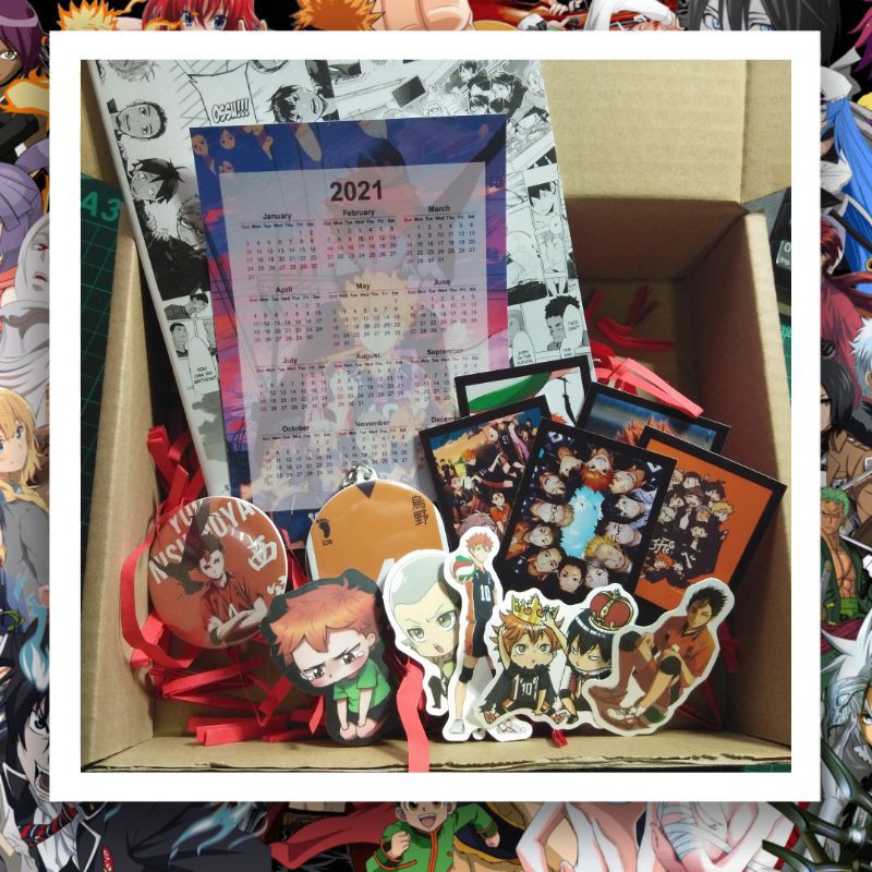 Anime / Manga Gift Box Deals (Haikyuu/Kimetsu No Yaiba/AOT/BNHA/JJK/One ...