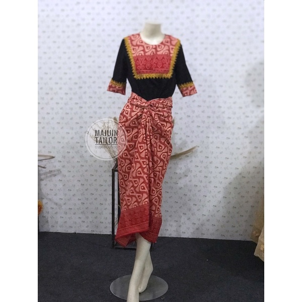 baju set skirt Pario | Shopee Malaysia